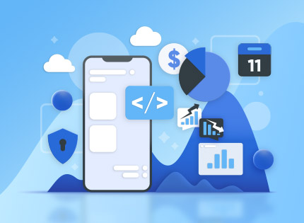 FinTech UI Design. Finance Products Development