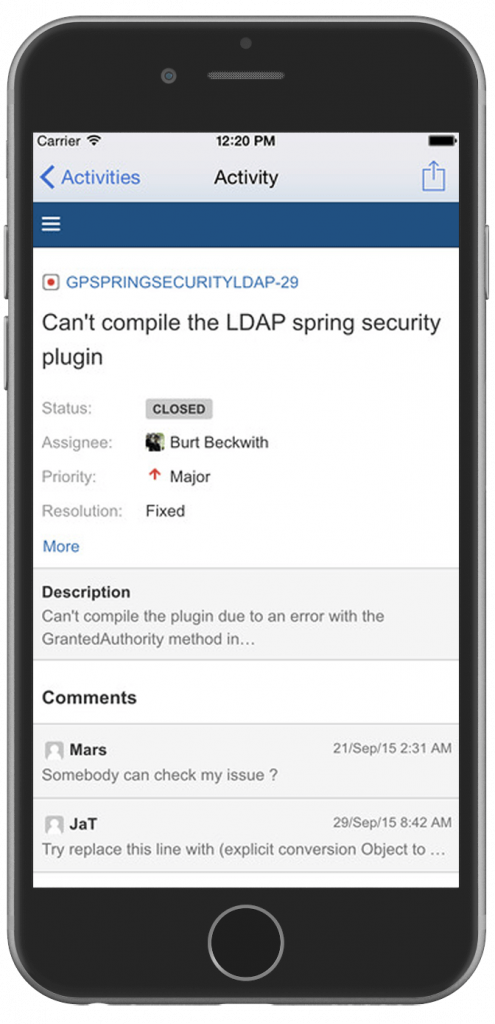 Development of Project Workflow Mobile App on iOS - JiraGear | Case ...